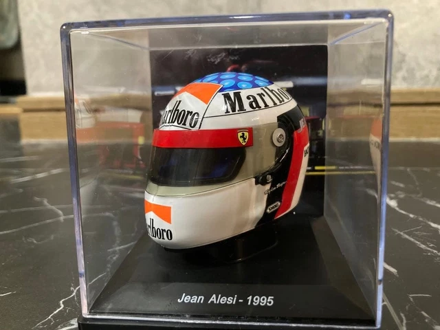 MARLBORO SPECIFICATION BIG Scale F1 Collection Jean Alesi 1/5 Helmet ...