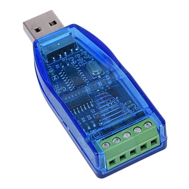 USB TO RS485 Communication Module Bidirectional Half-Duplex Serial Line ...