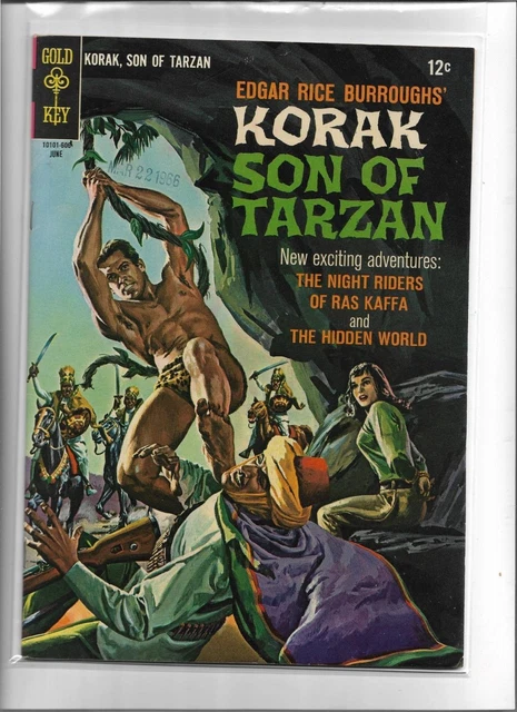 EDGAR RICE BURROUGHS Korak Son Of Tarzan #13 1966 Very Fine+ 8.5 4525 ...