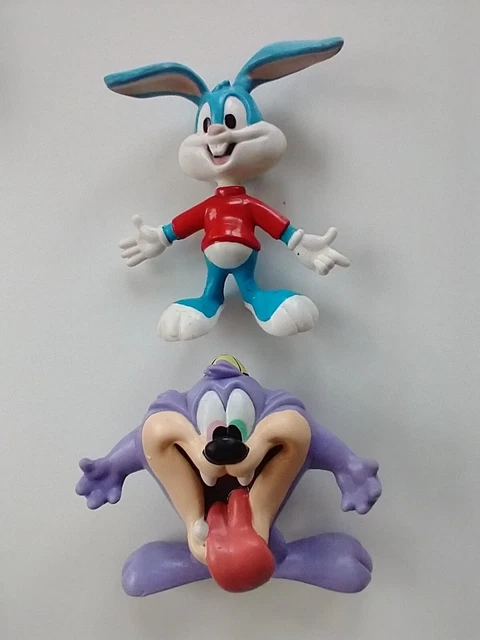 1994 BEND EMS Dizzy Devil & Buster Bunny Warner Bro JUST TOYS figures ...