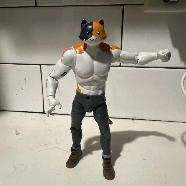 FORTNITE MEOWSCLES Legendary Series Brawlers Epic Games Figure Jazwares ...