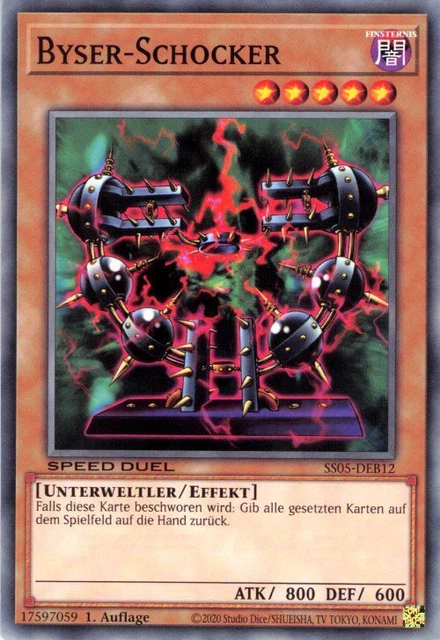 YU-GI-OH! - BYSER Shock - Sombre Révélation 1 - EXC - EN EUR 6,54 ...