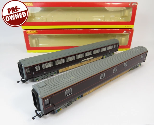 OO GAUGE HORNBY 2x MK3 Royal Train Coaches (R4284 + 2904) - Please Read ...