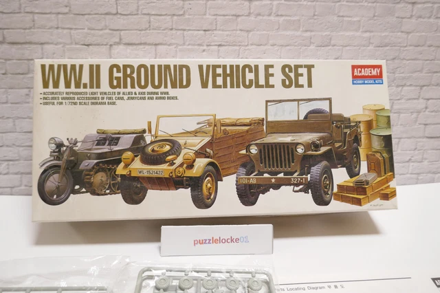 ACADEMY 1310 WW.II Ground Vecicle Set Bausatz 1:72 (24318) EUR 14,95 ...