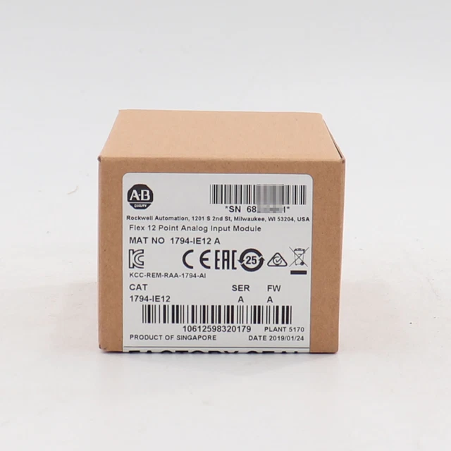 MÓDULO DE ENTRADA analógica Allen Bradley 1794-IE12 Flex 12 puntos 1794 ...