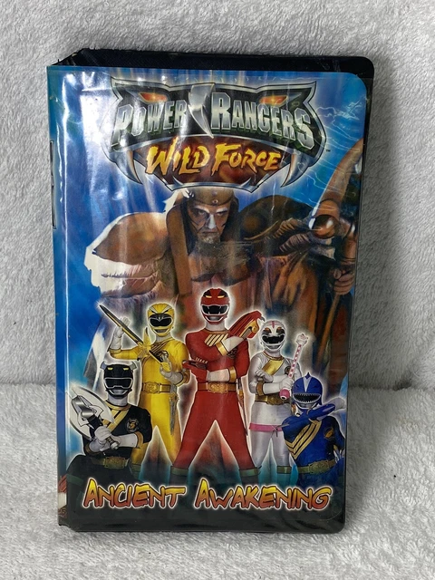 POWER RANGERS WILD Force: Ancient Awakening (VHS, 2002) USED Clamshell ...