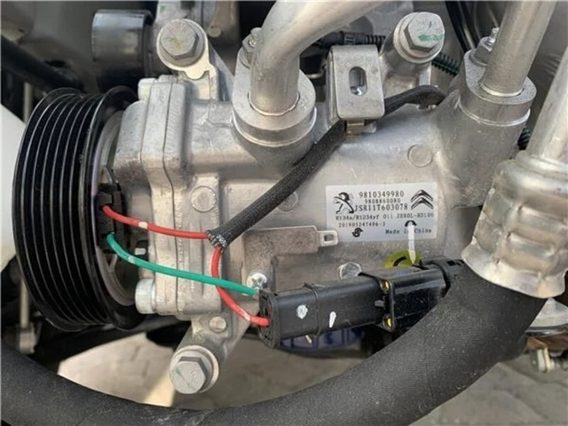 9810349980 COMPRESOR DEL aire acondicionado para CITROEN C3 (08.2016 ...