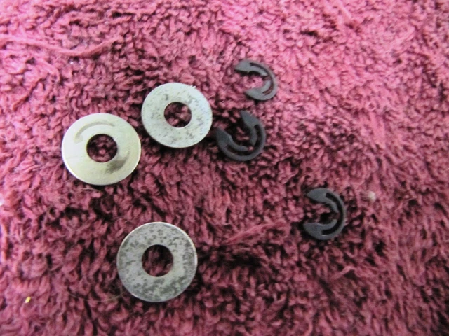 GARRARD A70 TYPE A RC88 MKII 3x MOTOR MOUNT WASHERS & CLIPS Laboratory ...