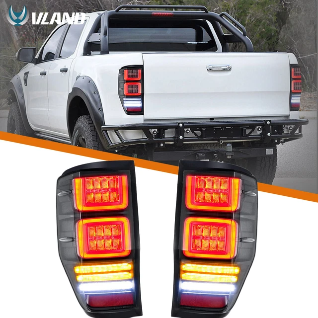 NEWEST LED TAIL Lights For Ford Ranger T6 T7 T8 2012-21 W/Sequential ...