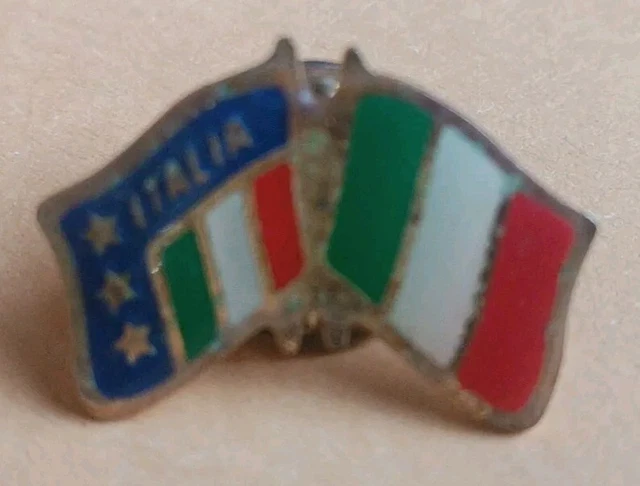 SPILLA PINS DISTINTIVO Stemma Simbolo Badge Logo Crest World Cup Italia ...