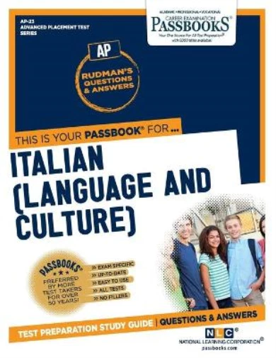 ITALIAN (LANGUAGE AND Culture) (Ap-23) (Poche) Advanced Placement Test ...