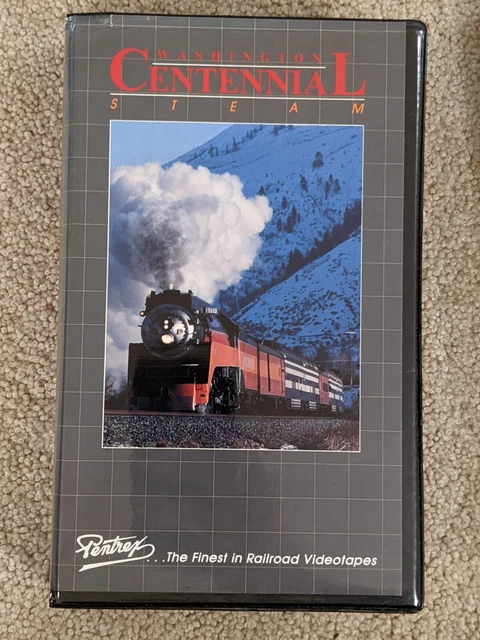 WASHINGTON CENTENNIAL STEAM, Pentrex VHS, SP 4449 Daylight Snow ...