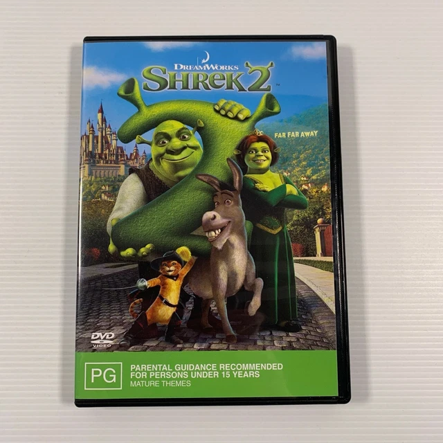 SHREK 2 (DVD 2004) Dreamworks animation Mike Myers Eddie Murphy Region ...