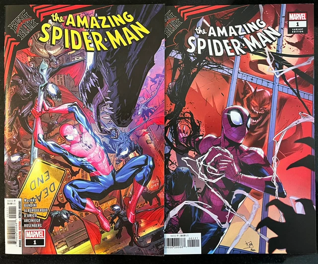 MARVEL COMICS KING In Black The Amazing Spider-Man #1 2021 Cover A ...