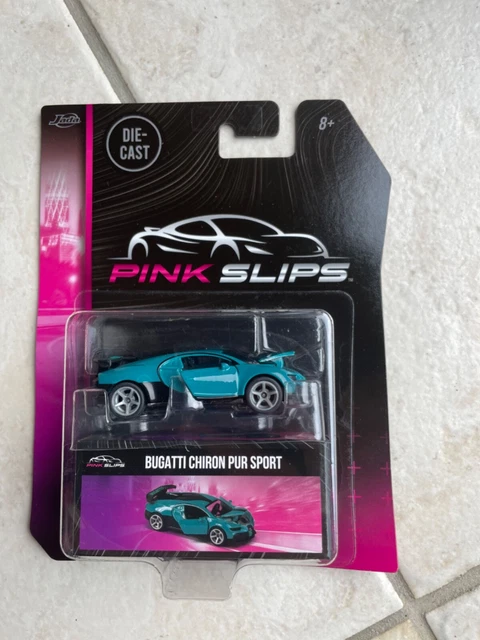 MAJORETTE PINK SLIPS Bugatti Chiron Pur Sport Bleu EUR 8,95 - PicClick FR