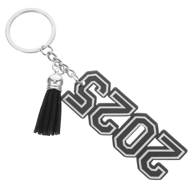 4PCS 2025 NEW Year Keychain 2025 Numbers Keychain New Year Keychain ...