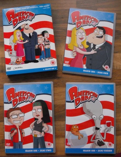 AMERICAN DAD - Complete Season One First Series 1 - 3 Disc Dvd Box Set ...