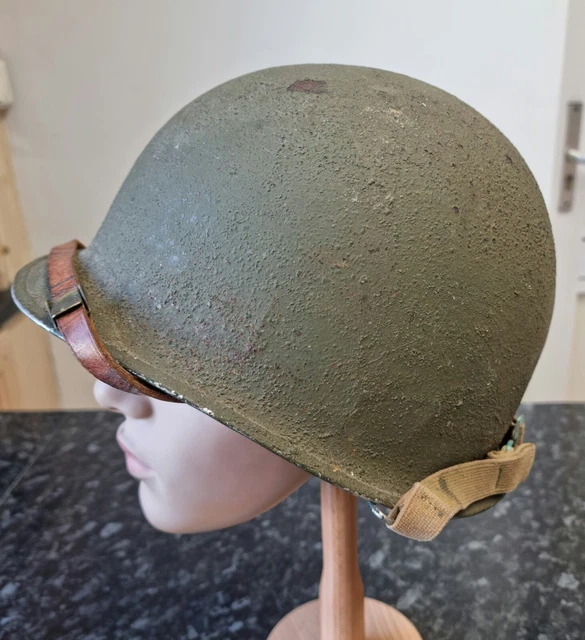ORIGINAL WW2 AMERICAN 2nd Ranger battalion M1 helmet £500.00 - PicClick UK