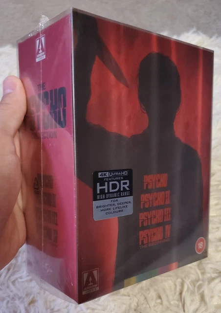 THE PSYCHO COLLECTION 4K UHD Blu-ray by Arrow VIdeo OOP $375.00 ...