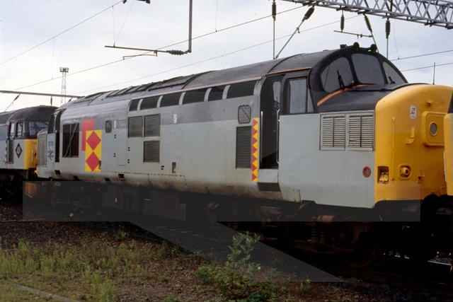 ORIGINAL 35MM SLIDE - Class 37/0 'Distribution' 37178 - Crewe - 1992 ...