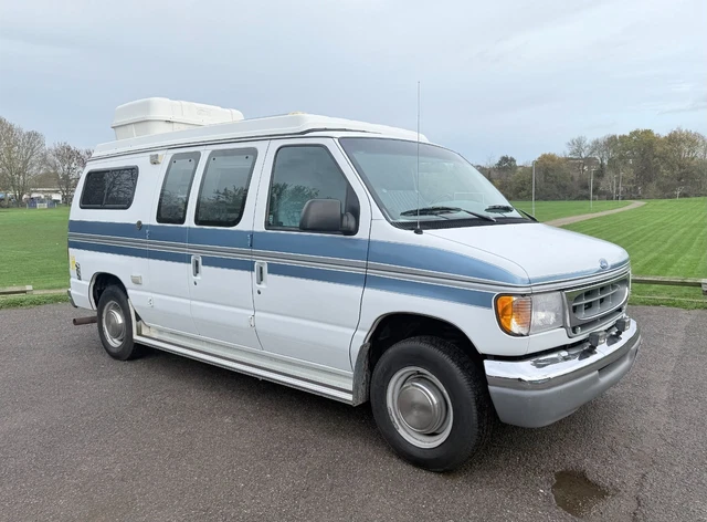 FORD ECONOLINE E250 Camper Van Motorhome , American Classic Retro Van £ ...