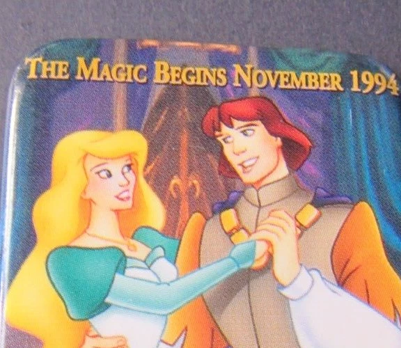 DISNEY'S &THE SWAN Princess" Licensed 1994 pinback Button Free Shipping ...