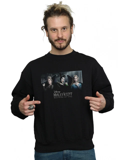 DISNEY HOMME MALEFICENT Mistress Of Evil Character Poster Sweat-Shirt ...