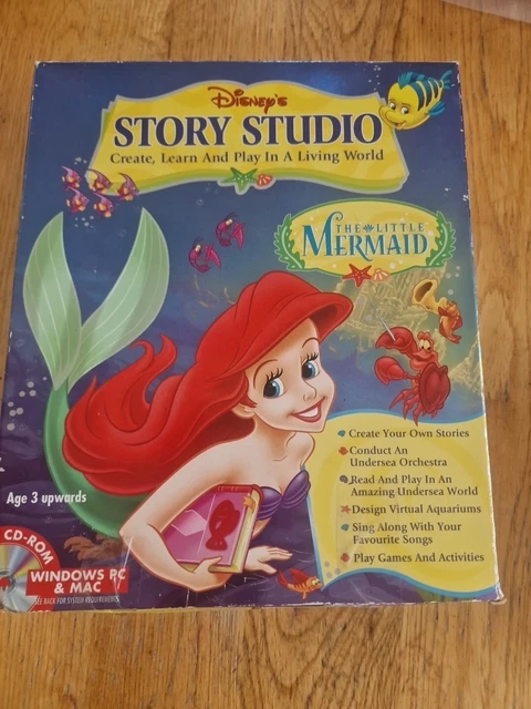 DISNEY ARIEL'S STORY Studio - PC MAC CD ROM Game $38.01 - PicClick AU