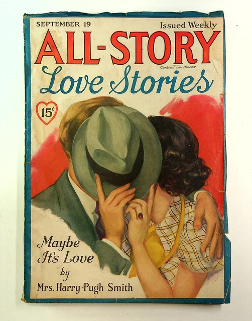 ALL-STORY LOVE PULP Vol. 61 #2 GD 1936 £19.14 - PicClick UK