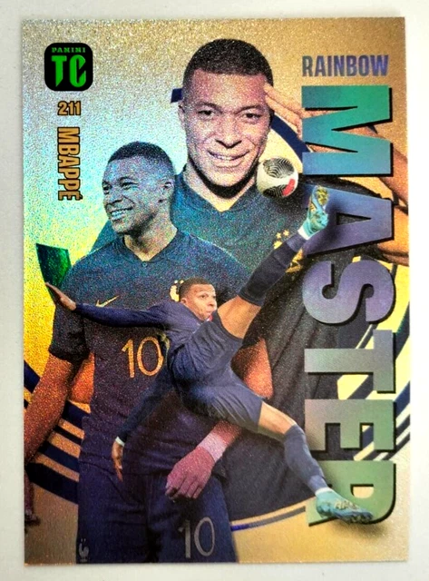 PANINI TOP CLASS 2024 Card N. 211 Kylian Mbappe' - Rainbow Master ...