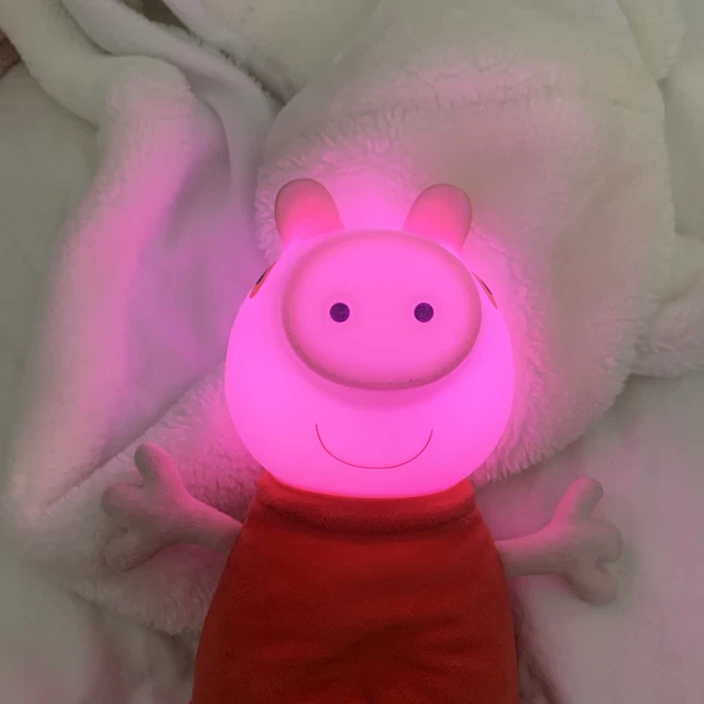 PEPPA PIG TALKING Light Up Soft Toy £7.00 - PicClick UK