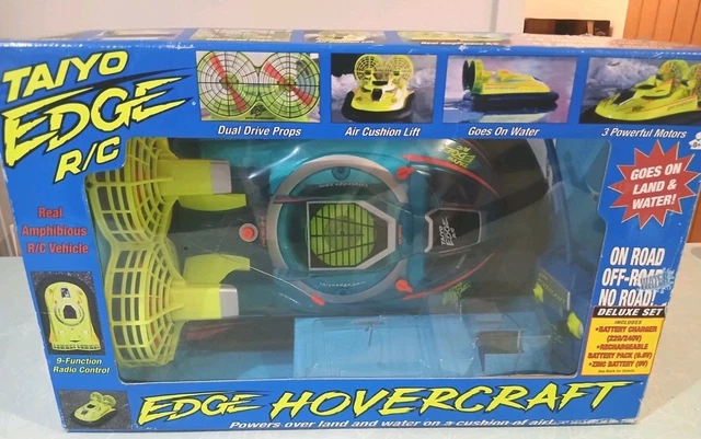 TAIYO EDGE R/C Hovercraft Vintage complete and working £44.00 - PicClick UK