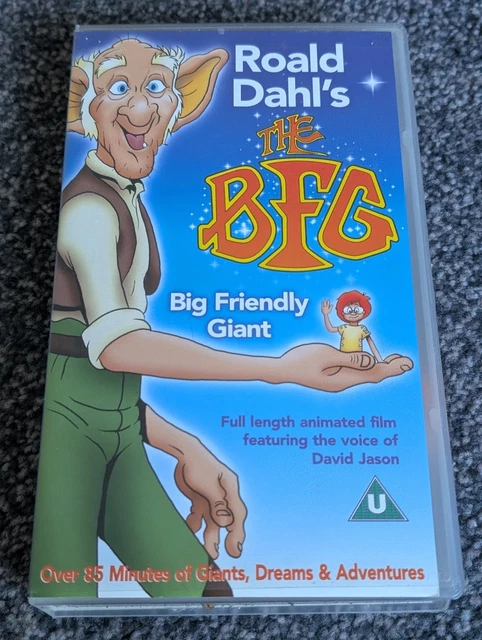 ROALD DAHL'S THE BFG (Big Friendly Giant) VHS - UK Pal £5.92 - PicClick UK