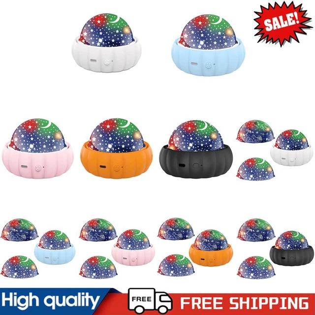 3 IN 1 Starry Sky Dinosaur 360 Rotating Space Night Light for Kids Room ...