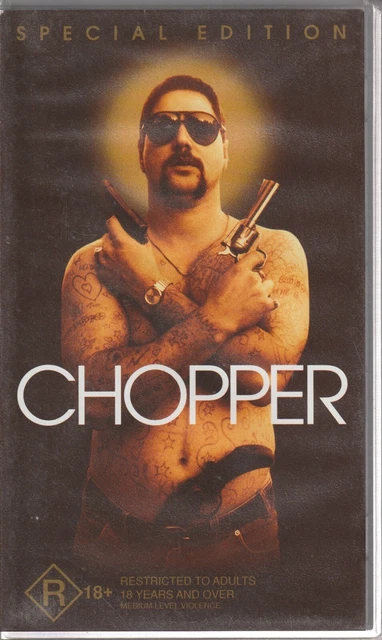 CHOPPER, SPECIAL EDITION - Eric Bana - VHS Tape $7.09 - PicClick AU