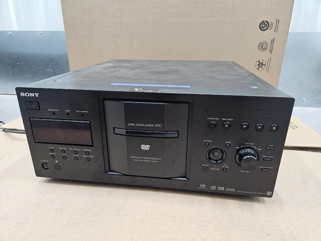 SONY DVP-CX777ES DISC Explorer 400 CD/DVD Player/Changer No Remote ...