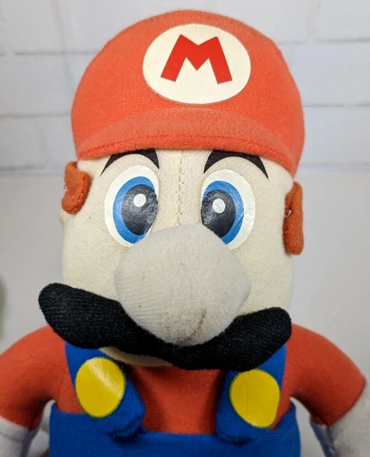 VINTAGE KELLYTOY MARIO Plush Doll Toy Stuffed Nintendo 12" No Tags $99. ...