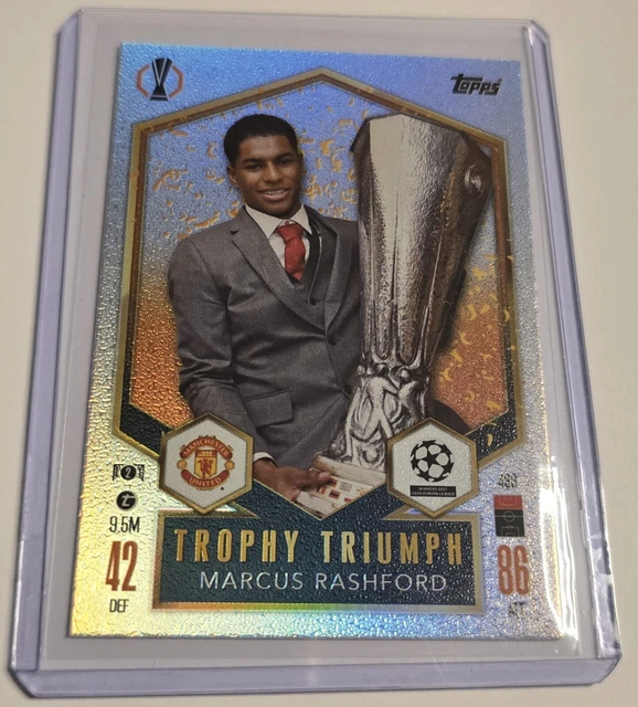 MARCUS RASHFORD 2024-25 Match Attax Trophy Triumph Manchester United ...