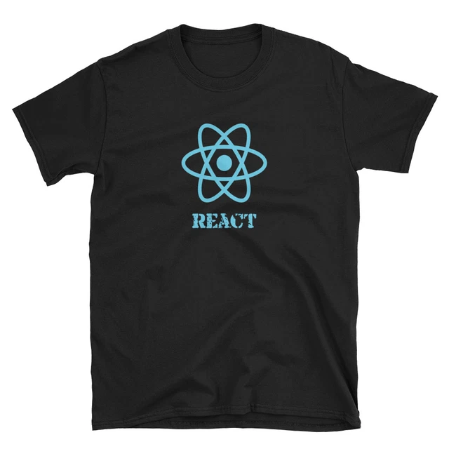 OFFICIAL REACTJS REACT.JS Logo Word JS Framework T-Shirt £19.73 ... OFFICIAL REACTJS REACT.JS Logo Word JS Framework T-Shirt £19.73 ...