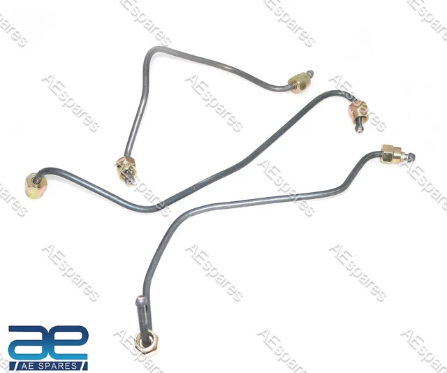 FOR MASSEY FERGUSON Tractor Fuel Injector Pipe Set 135 240 2452 AD3.152 ...