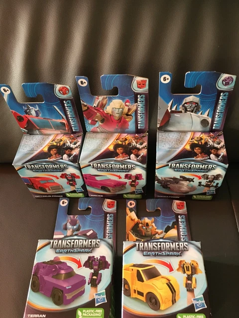 TRANSFORMERS ARCEE, TERRAN HASHTAG, MEGATRON, BUMBLEBEE & OPTIMUS ...