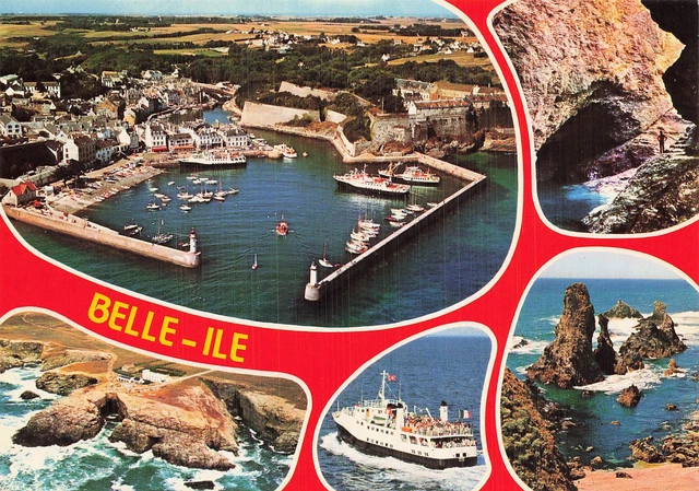 56 BELLE ILE En Mer Le Port Du Palais La Grotte De L Apothic EUR 5,90 ...
