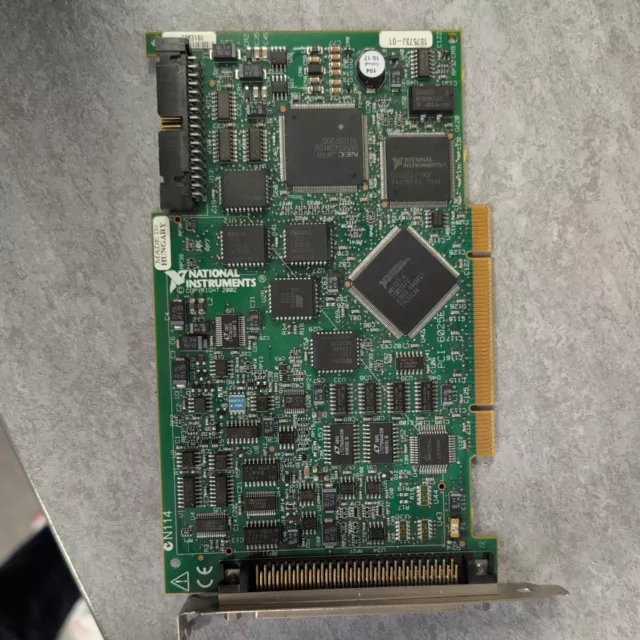 NATIONAL INSTRUMENTS PCI-6025E 187573C-01 NI DAQ Card - Multifunction ...