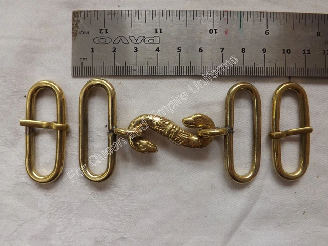REPRODUCTION BRITISH ARMY Cavalry sword belt Swan head Snake buckle 1 1 ...