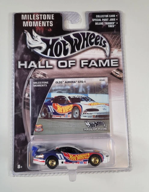 2002 HOT WHEELS Hall Of Fame Jalon Moments Olds Aurora GTS-1 Real ...