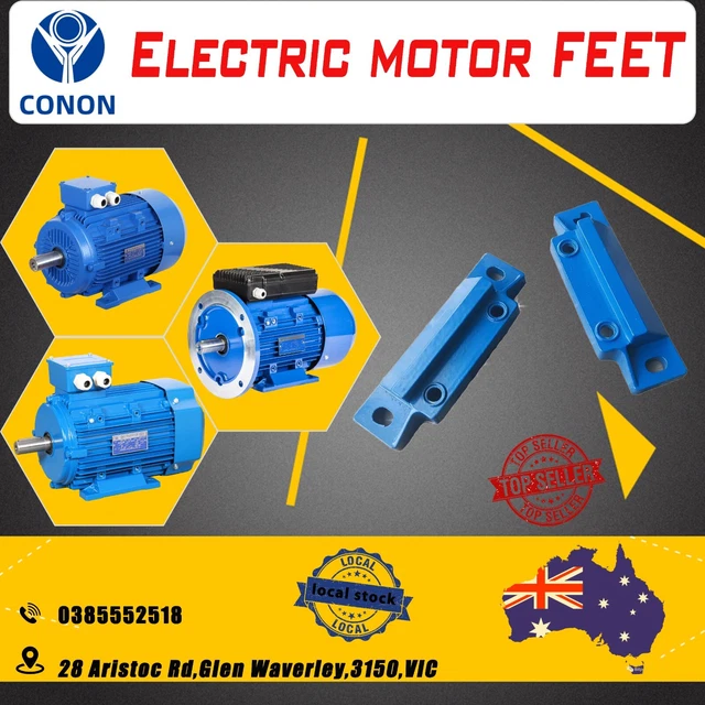ELECTRIC MOTOR FEET For GMYL63 Frame,Single phase motor $10.70 ...