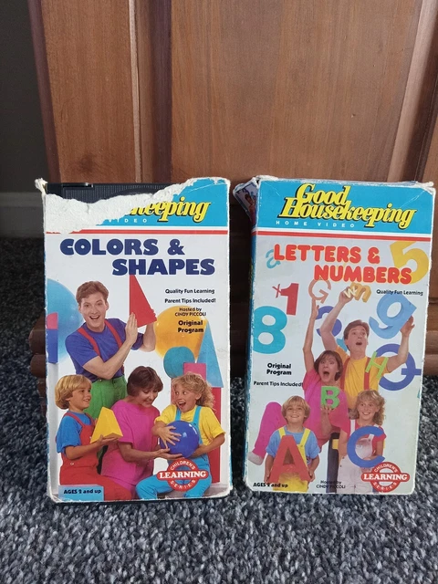 2 GOOD HOUSEKEEPING Children’s Learning VHS Tapes £5.65 - PicClick UK