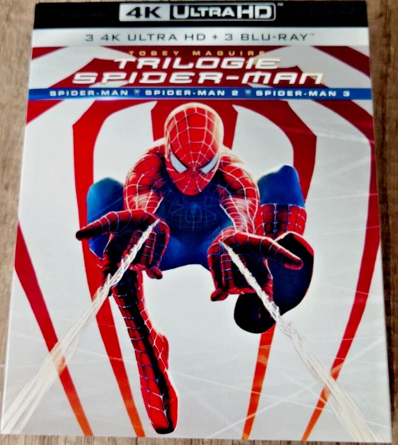 SPIDER-MAN - TRILOGY (2002 - 2007) - 4K Ultra HD + Blu-ray (Tobey ...