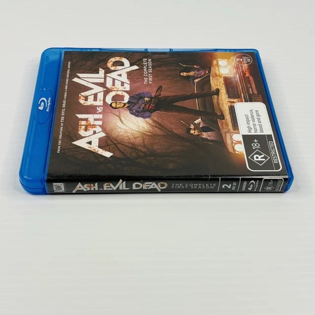 ASH VS EVIL Dead Season 1 Blu-Ray 2 Disc Region B Tracked Postage $19. ...