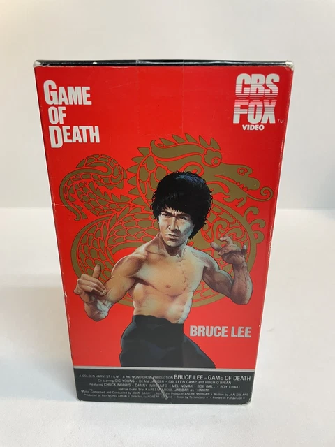 BRUCE LEE GAME of Death VHS CBS FOX Video Vintage Tested £4.34 ...